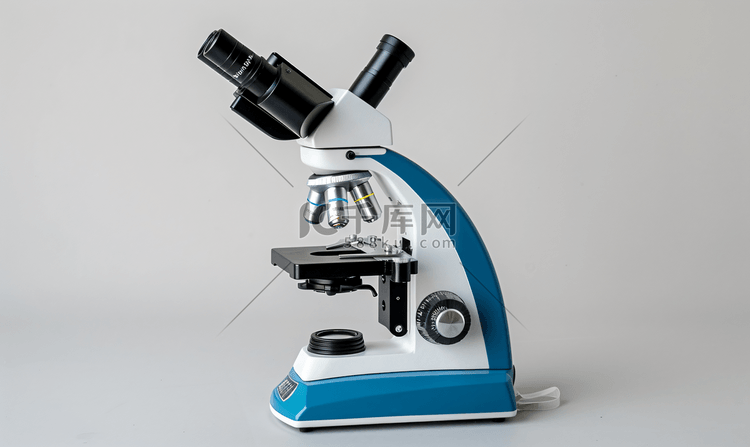 实验室显微镜研究微生物学科学高清摄影大图-千库网