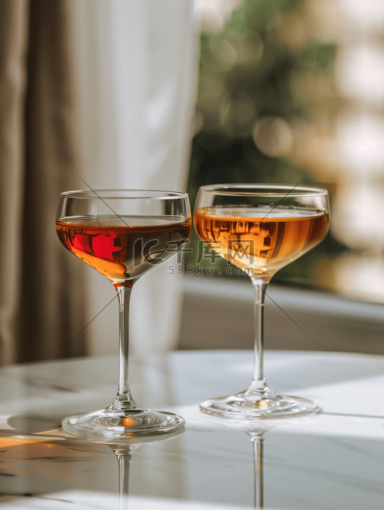 优雅的开胃酒概念高清摄影大图-千库网
