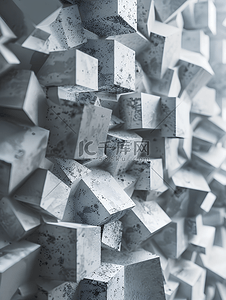 用灰色泡沫聚苯乙烯板覆盖的墙壁的纹理高清摄影大图-千库网