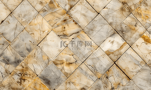 大理石铺路路面的背景纹理高清摄影大图-千库网