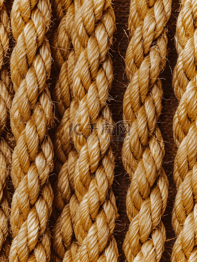 旧复古绳纹理背景高清摄影大图-千库网