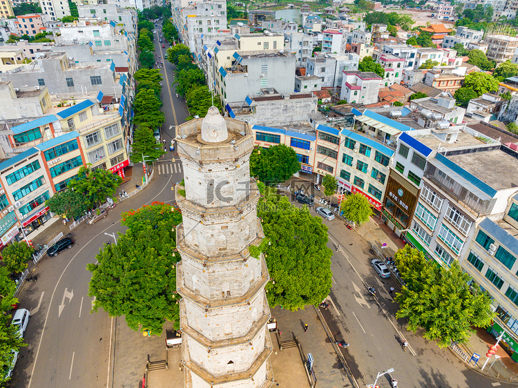 广东湛江徐闻县登云塔高清摄影大图-千库网