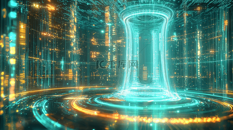 科技感产品展示背景图片免费下载-千库网