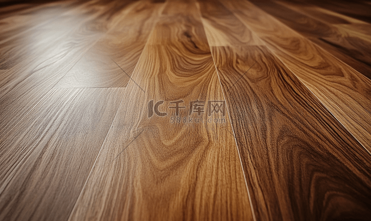 深棕色木纹理地板背景高清摄影大图-千库网