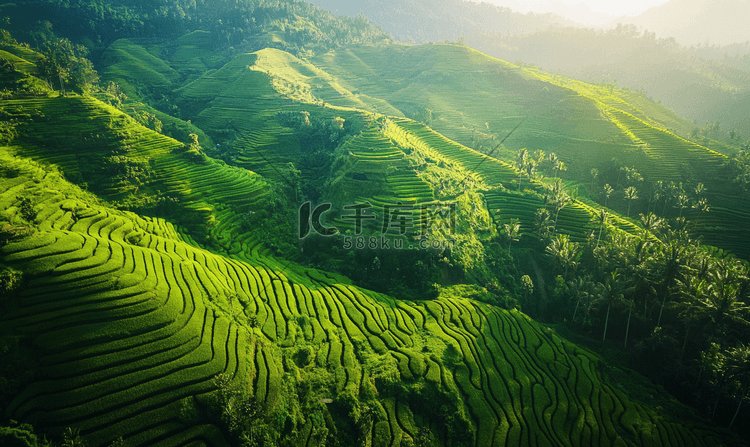 从当时的航拍照片看印度尼西亚的自然美景高清摄影大图-千库网