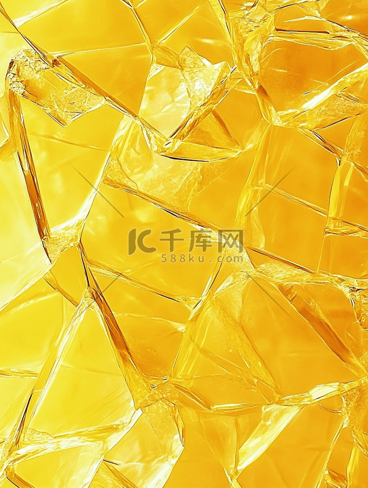 黄色玻璃纹理背景高清摄影大图-千库网