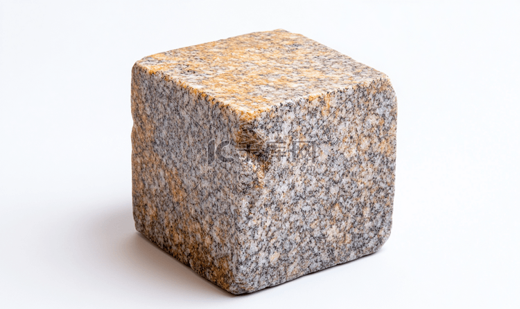 实心立方体花岗岩岩石纹理高清摄影大图-千库网