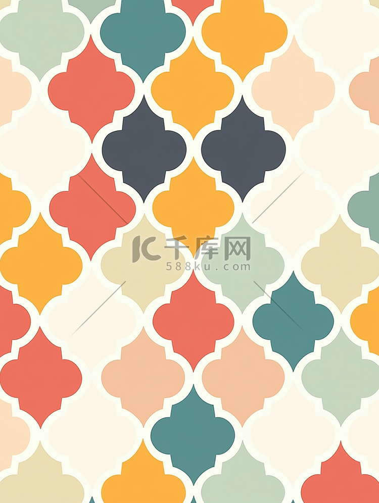 矢量无缝几何图案简单设计装饰格子纹理条纹背景高清摄影大图-千库网