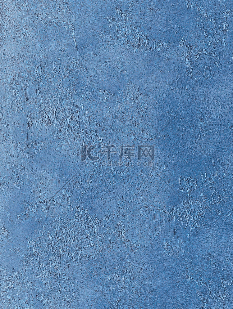 粗糙的蓝色漆平墙无缝纹理高清摄影大图-千库网