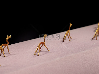 赤金走龙陕历博文物高清摄影大图-千库网