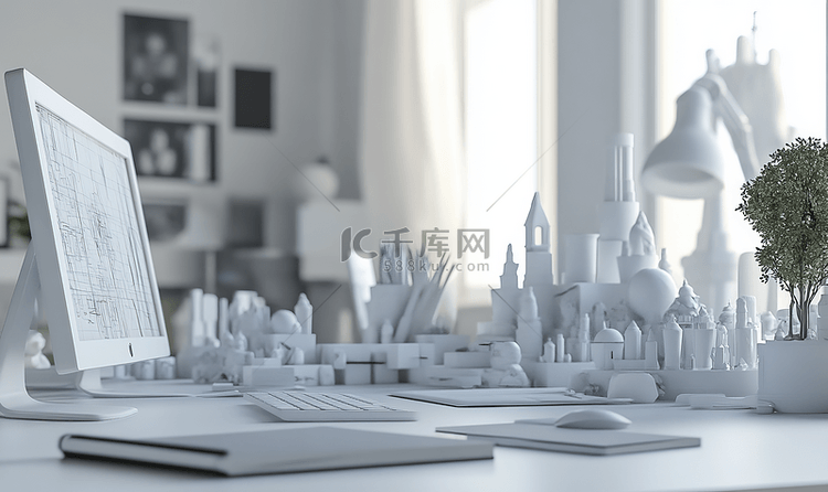 从事3D项目的设计师小组背景图片免费下载-千库网