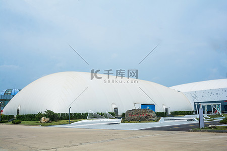 泰安市泰山冰雪文化中心高清摄影大图-千库网