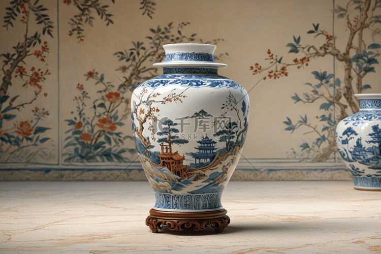 古代馆瓷器高清图片高清摄影大图-千库网