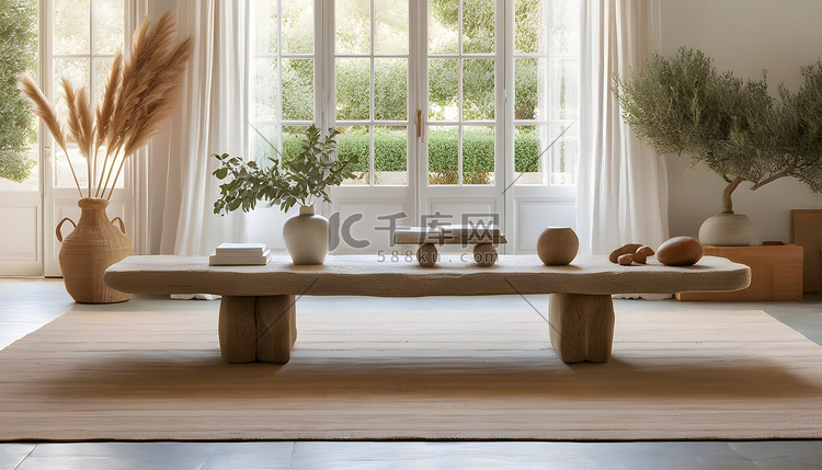 充满活力的鱼缸在光滑的桌子上装饰着活泼的金鱼高清摄影大图-千库网