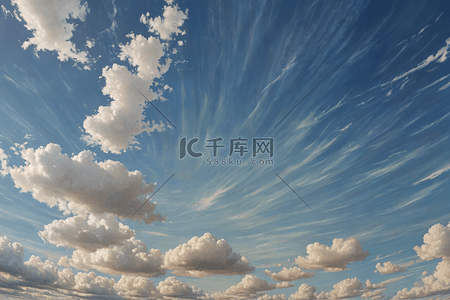 一幅天空背景的圆形画的特写高清图片高清摄影大图-千库网