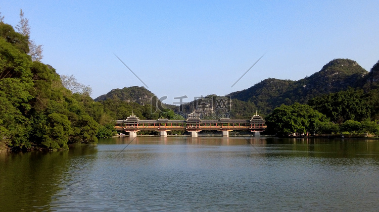 广西柳州龙潭公园风光高清摄影大图-千库网