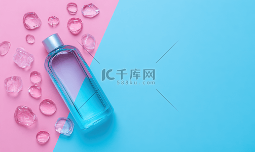 具有复制空间的平铺水醇凝胶高清摄影大图-千库网