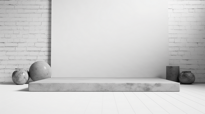 Backdrop empty gray light bright smooth cement wall room background ： 纯 ...