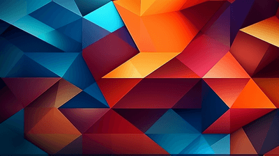 现实感优雅的几何模型背景图片免费下载_海报banner/高清大图_千库网(图片编号6532677)