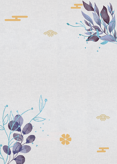 复古简约植物背景图片免费下载-千库网