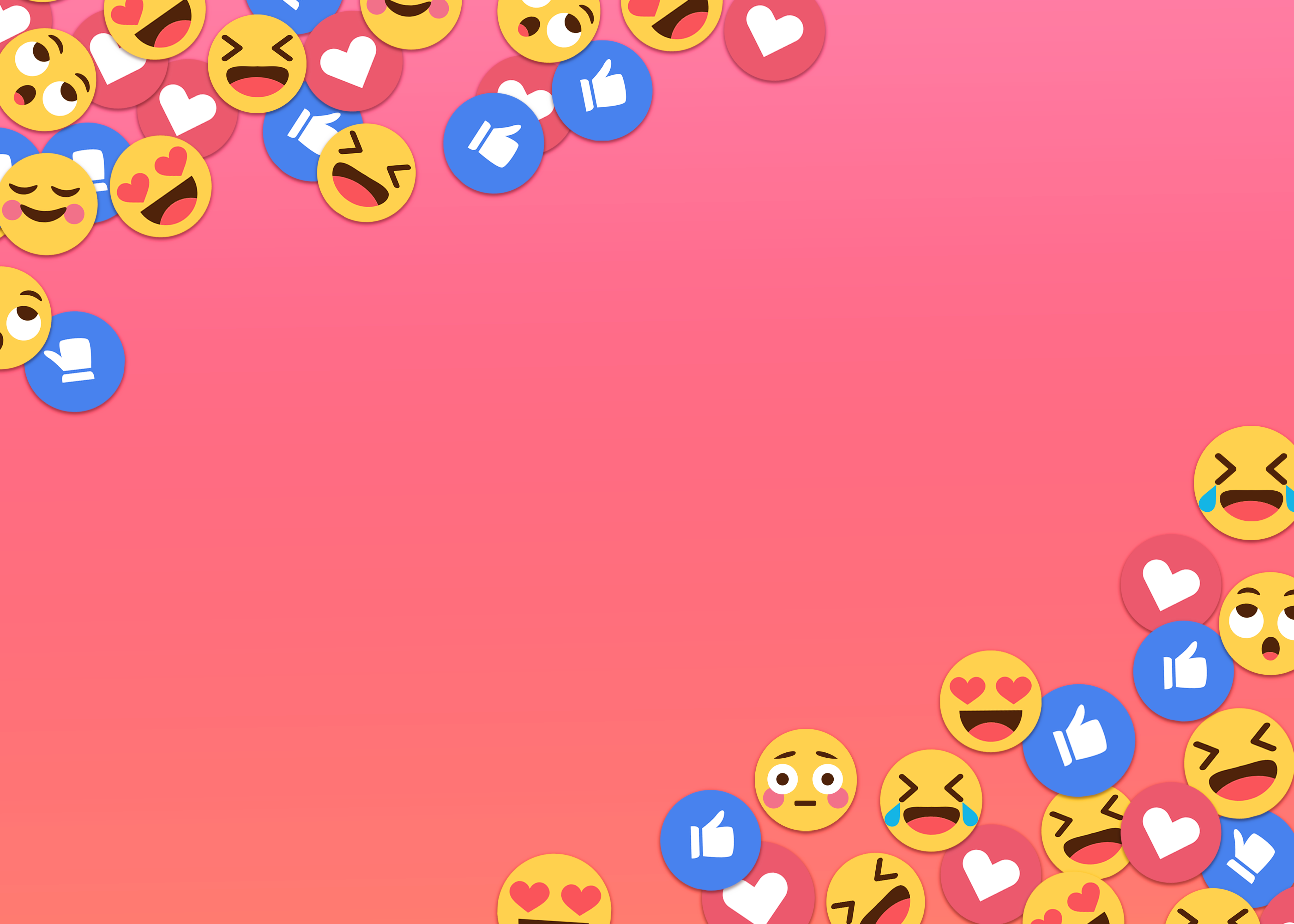 手绘黄色点赞背景图片_手绘黄色点赞背景素材图片_千库网