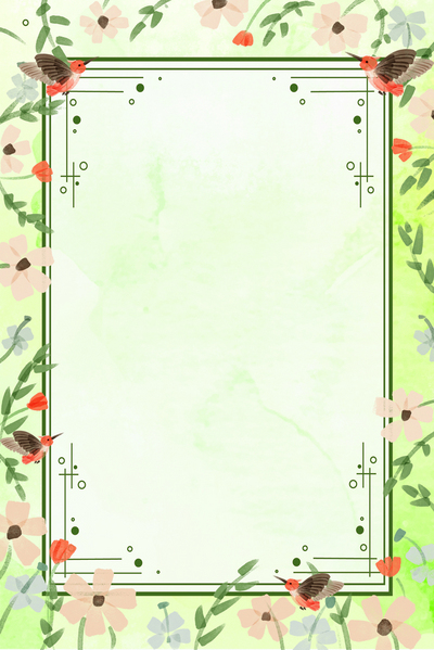 矩形边框花背景图片_矩形边框花背景素材图片_千库网