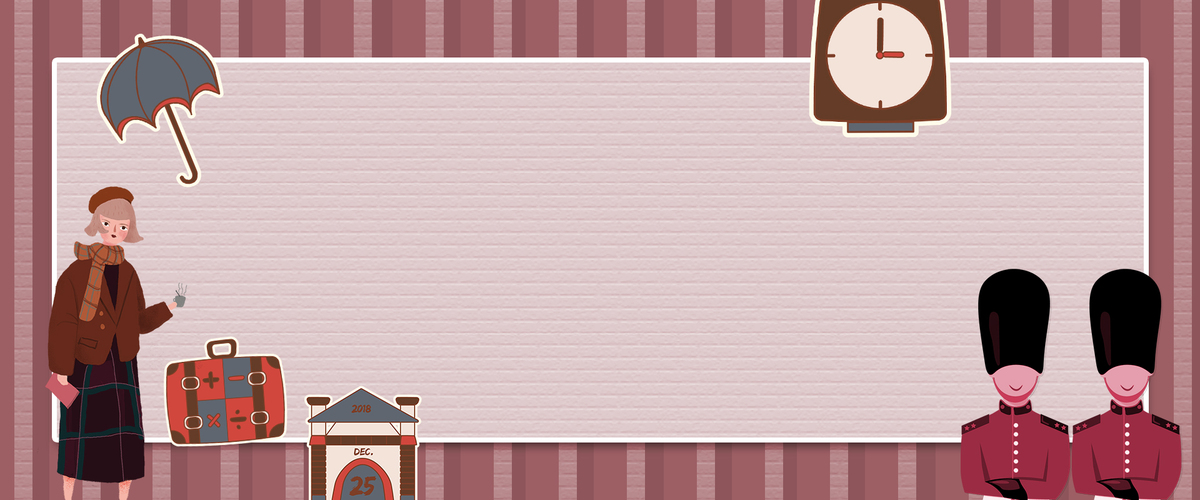 卡通英伦背景背景图片-卡通英伦背景背景素材图片-千库网