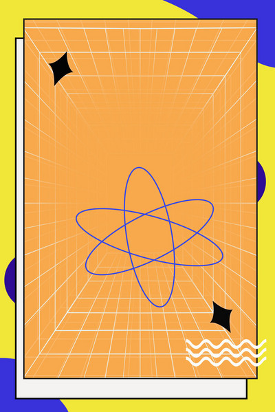 边框矩形黄色背景图片免费下载-千库网