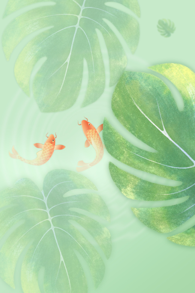 逼真金鱼背景图片_逼真金鱼背景素材图片_千库网