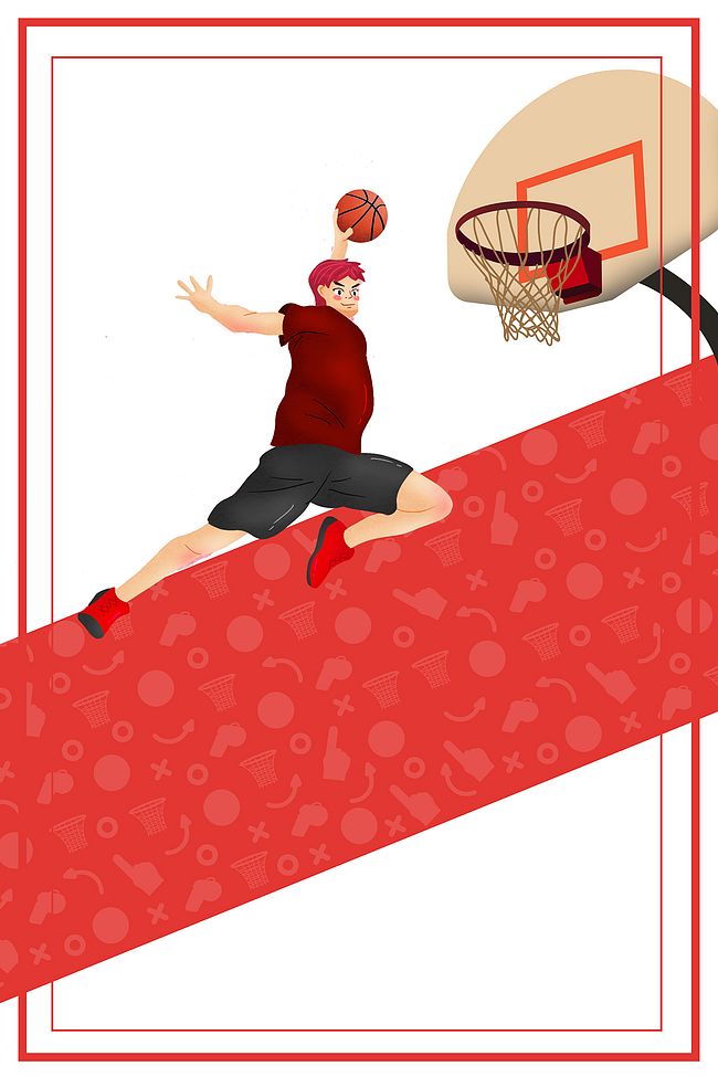 篮球海报nba背景图片_篮球海报nba背景素材图片_千库网
