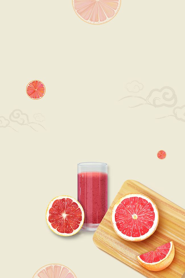 柚子汁背景图片-柚子汁背景素材图片-千库网