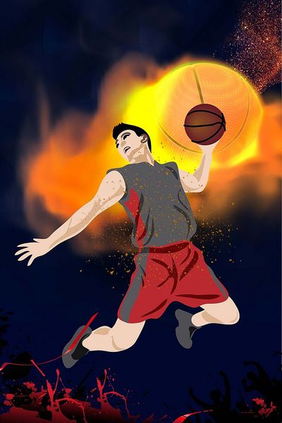 nba人物背景图片_nba人物背景素材图片_千库网