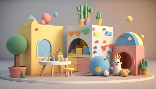 幼儿模型背景图片_幼儿模型背景素材图片_千库网