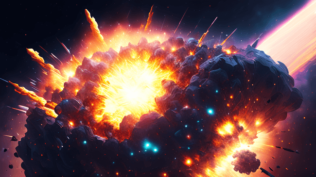 宇宙星空新星爆炸 背景图片免费下载_海报banner/高清大图_千库网(图片编号6408950)