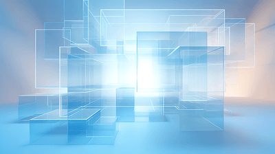 透明渐变方块空间矩形设计背景图片免费下载_海报banner/高清大图_千库网(图片编号6626221)