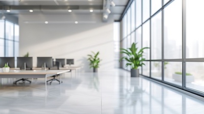 清新明亮的办公室场景背景图片免费下载-千库网