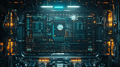 彩色科技星光室内数据屏幕展示的背景图片免费下载-千库网