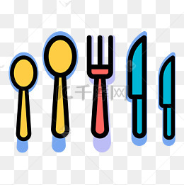 餐具素材图片免费下载_高清psd_千库网(图片编号12062110)