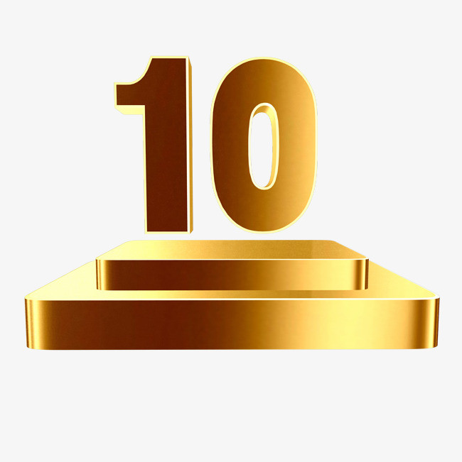 10立体字,100立体字 - 伤感说说吧