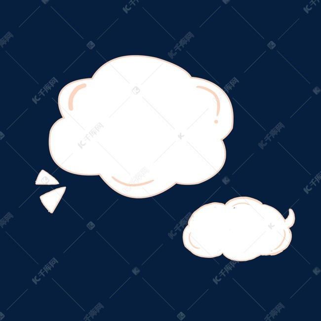 卡通漫画云手绘元素素材图片免费下载-千库网