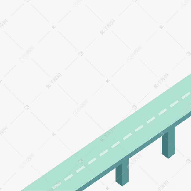 桥卡通手绘插画PSD素材图片免费下载-千库网