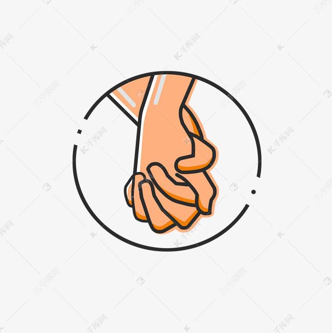 卡通手绘握手图片免扣图素材图片免费下载-千库网