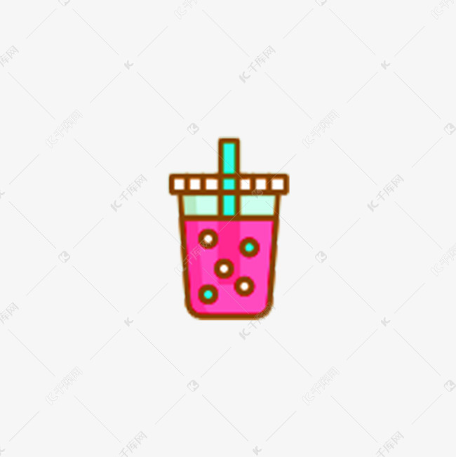 彩色多色饮料icon素材图片免费下载-千库网