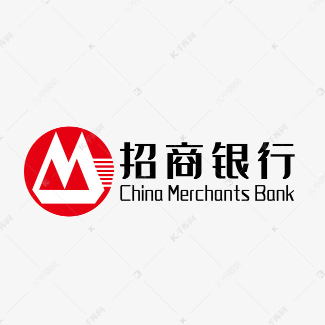 招商银行红色LOGO图标素材图片免费下载_高清psd_千库网(图片编号11877223)