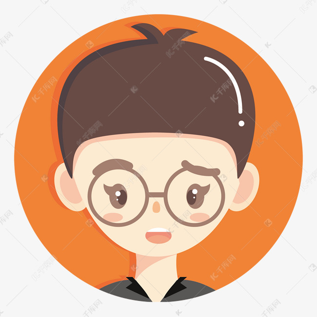 矢量卡通可爱男孩头像素材图片免费下载-千库网