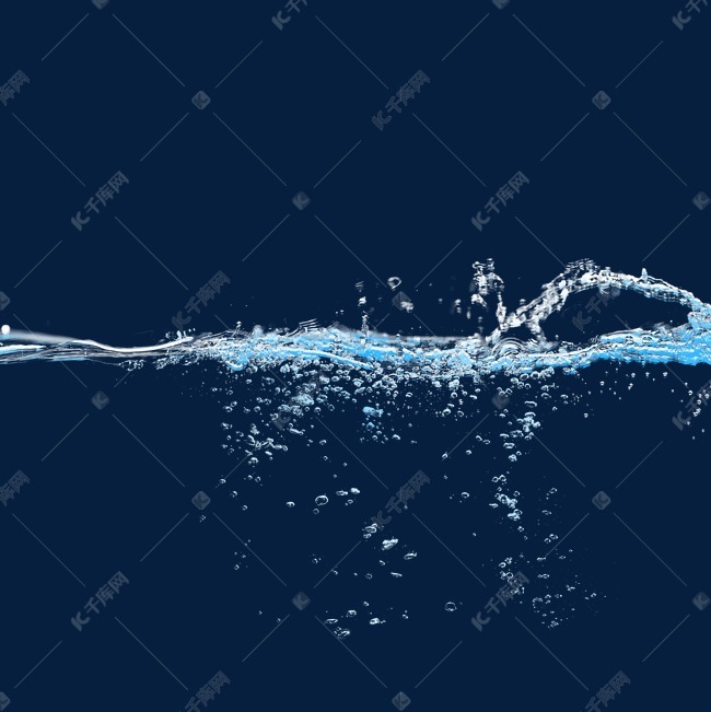 飞溅的水花水滴元素素材图片免费下载-千库网