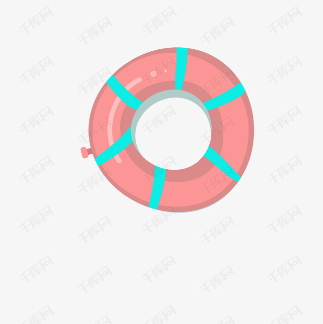卡通游泳圈PNG素材图片免费下载-千库网