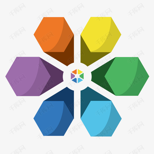 彩色PPT装饰插图素材图片免费下载-千库网