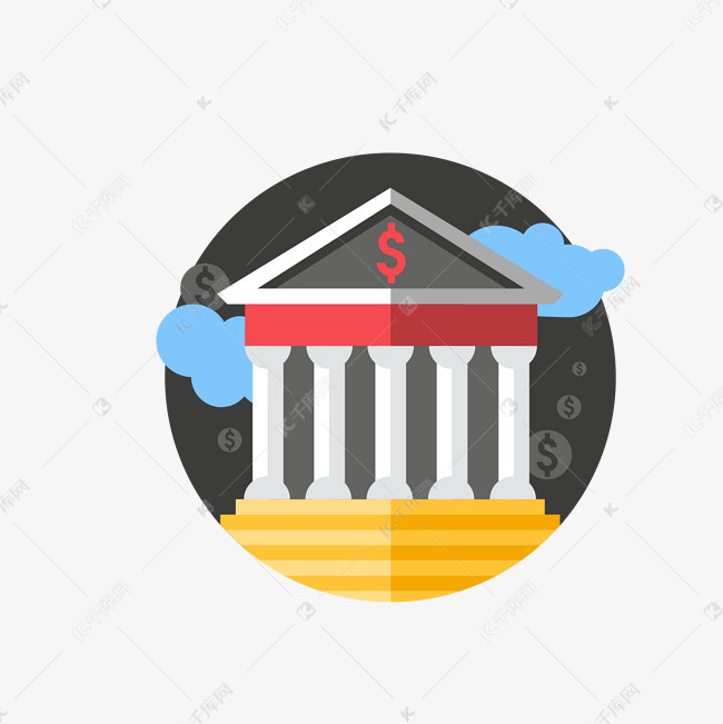 卡通银行图标下载素材图片免费下载-千库网