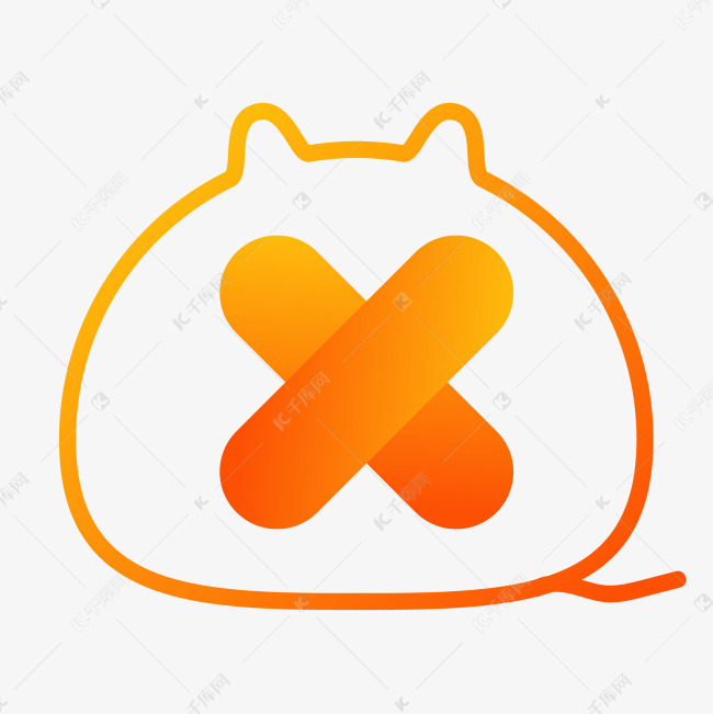 红色的叉号符号图标素材图片免费下载-千库网